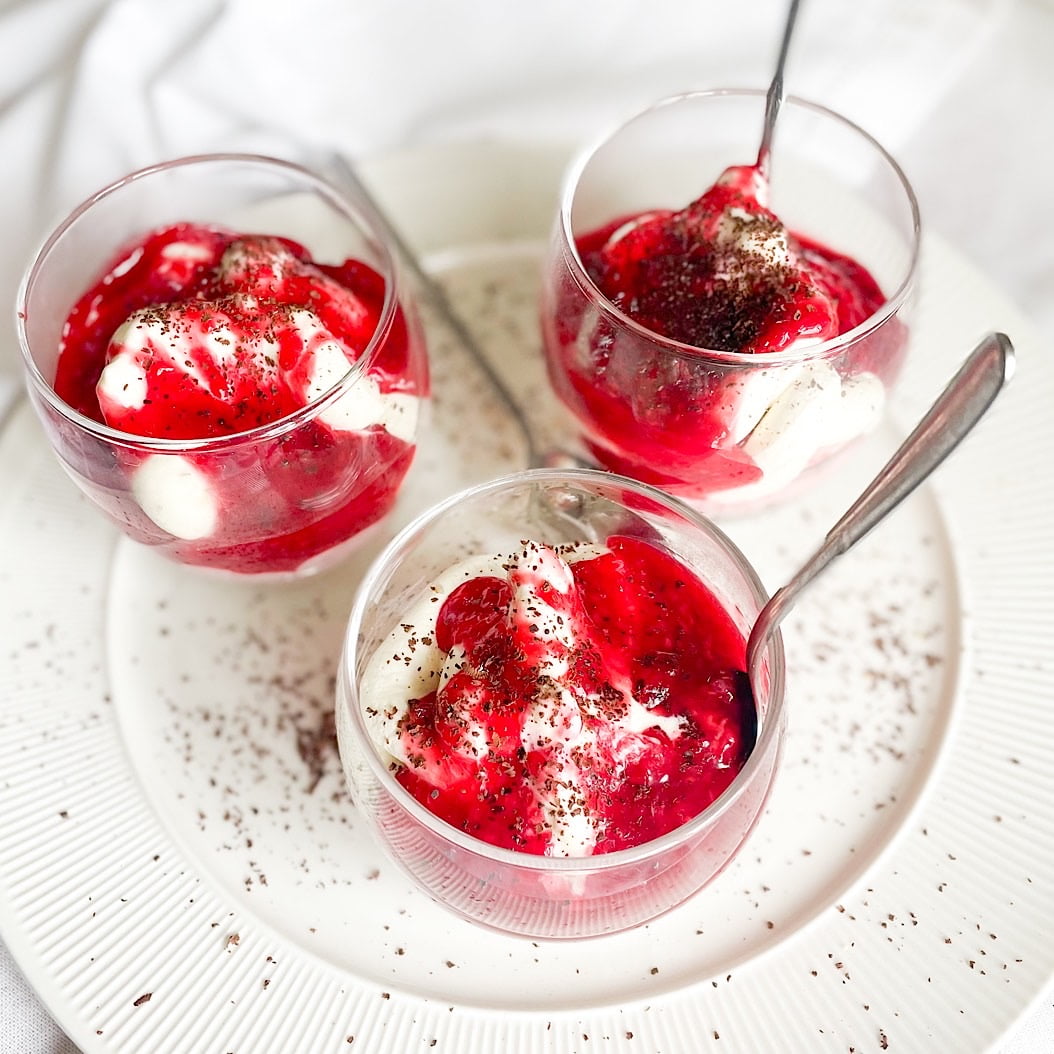 Mascarpone and Raspberry Dessert - Just Simple Recipes