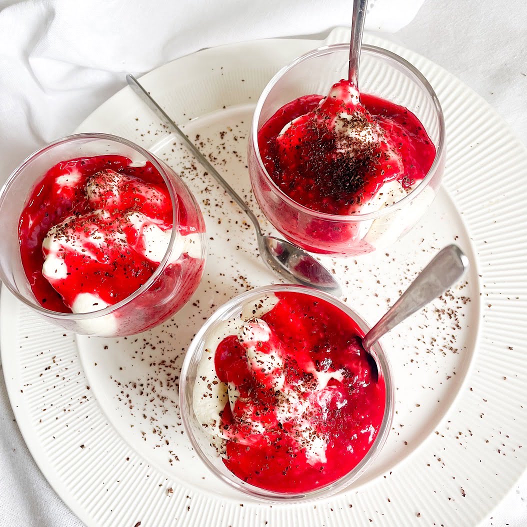 Mascarpone and Raspberry Dessert - Just Simple Recipes
