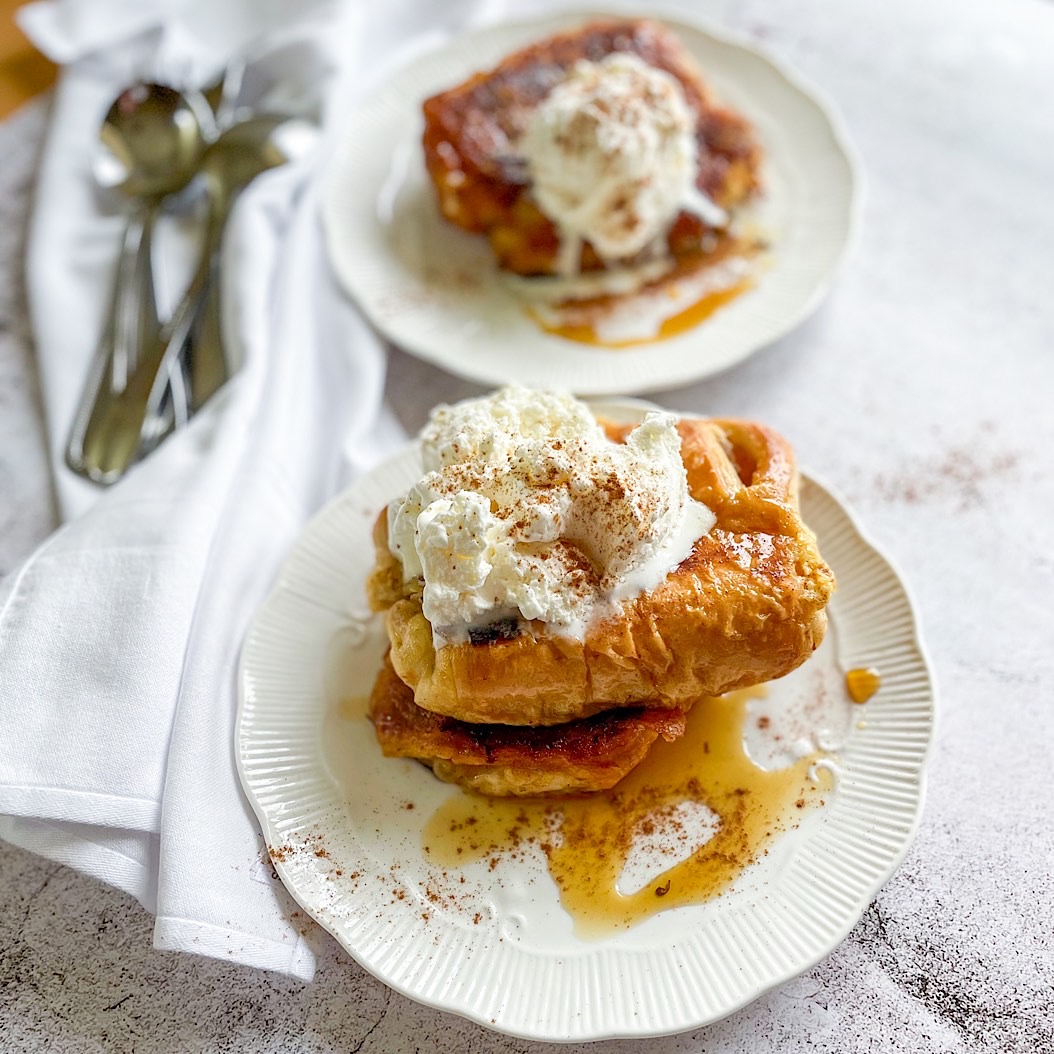 Stale Buns French Toast - Just Simple Recipes