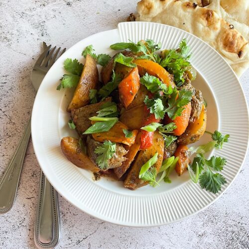 Ojakhuri Georgian Meat Stew Recipe - Just Simple Recipes