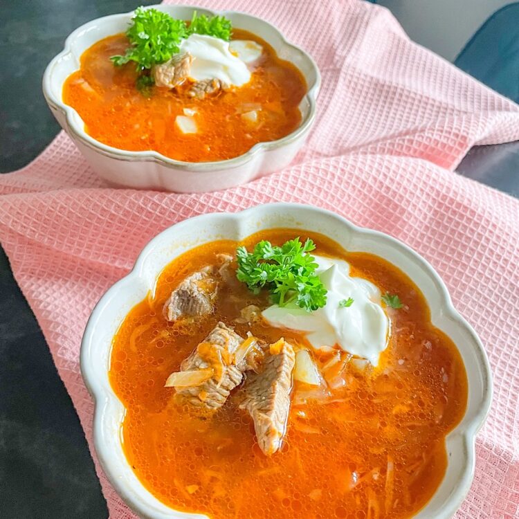 Shchi Soup Russian Cabbage Soup - Just Simple Recipes