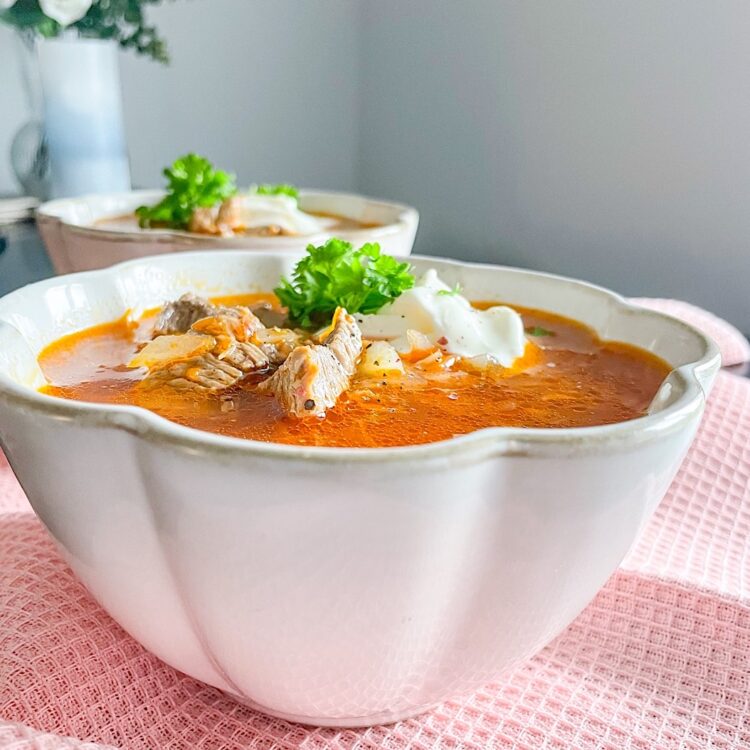 Shchi Soup Russian Cabbage Soup - Just Simple Recipes