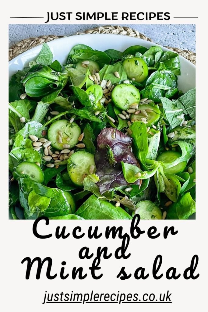 Cucumber and Mint Salad Recipe - Just Simple Recipes