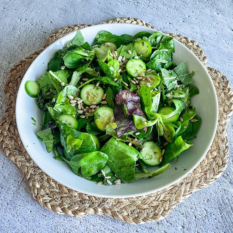 Cucumber and Mint Salad Recipe - Just Simple Recipes