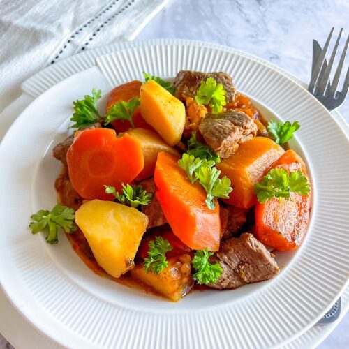 Russian Beef Stew Recipe - Just Simple Recipes