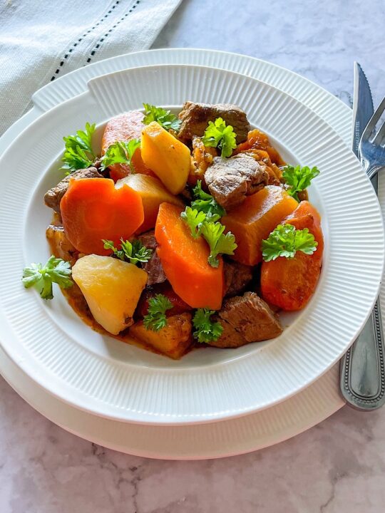 Beef Plov - Beef Pilaf Recipe - Just Simple Recipes
