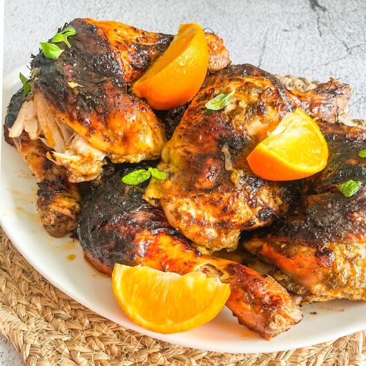 Chicken Leg Quarters Recipe - Just Simple Recipes