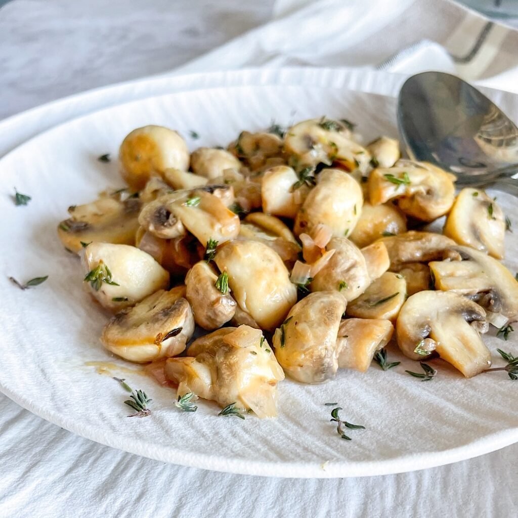 Easy Thyme Mushrooms Recipe - Buttery, Herby and Ready in 15 Minutes