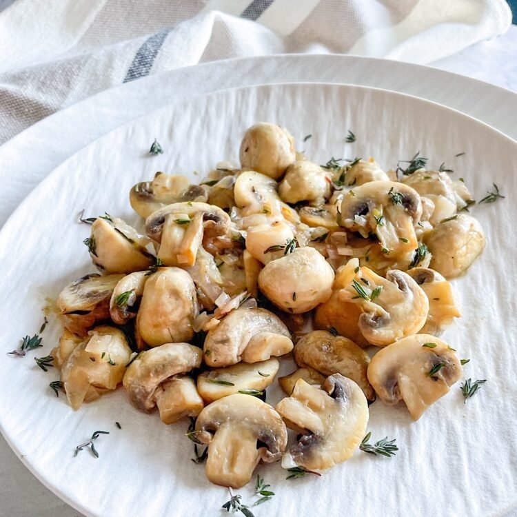 Easy Thyme Mushrooms Recipe - Buttery, Herby and Ready in 15 Minutes