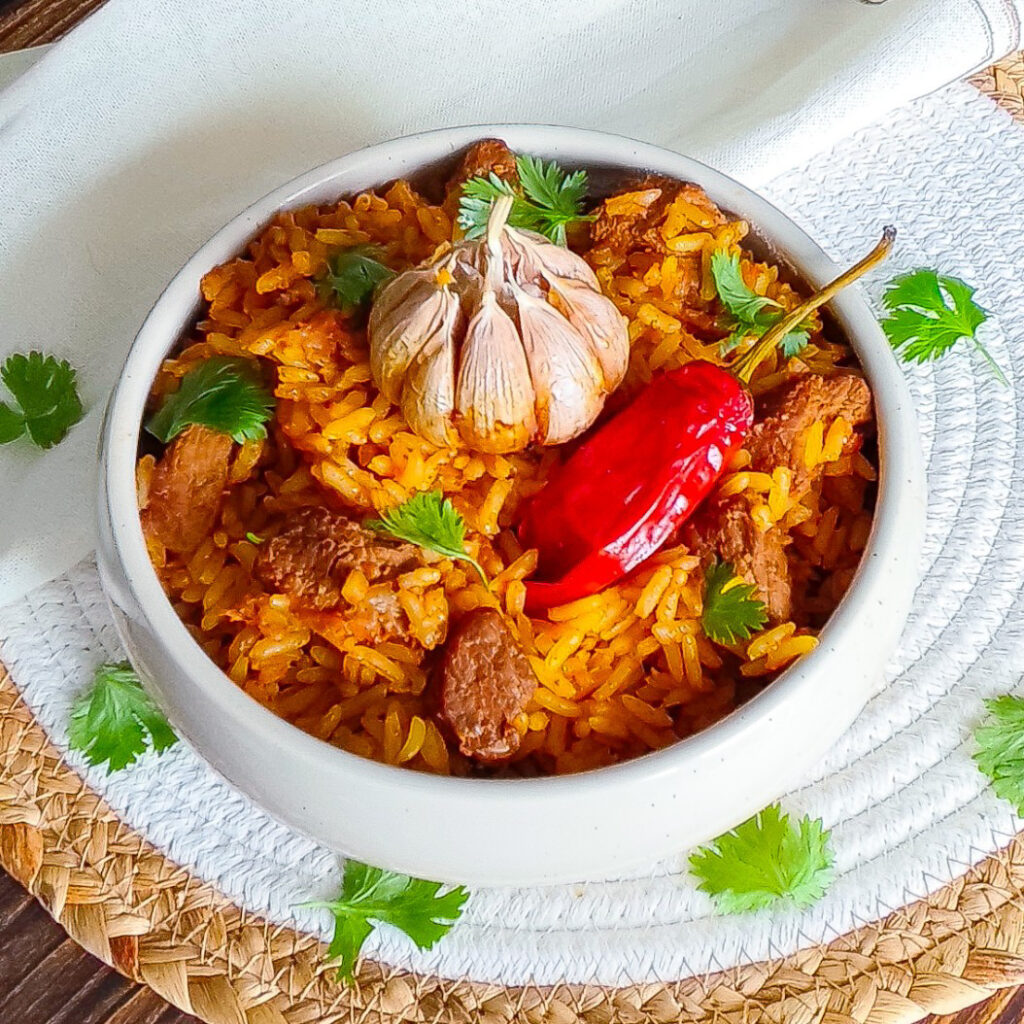 The Best Beef Plov Recipe - Tender, Spiced & Foolproof - Just Simple ...